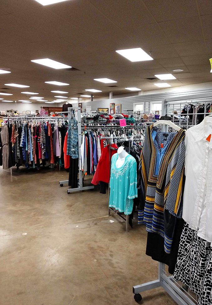 Fashion forward without the forward-thinking prices, the women's section features everything from basic tees to statement pieces waiting for their second act.