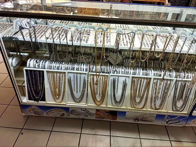 Jewelry cases glittering with possibilities—some genuine, some "inspired by," all promising to make you feel like a million bucks for considerably less.