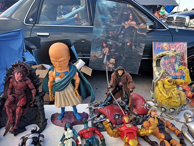 Childhood nostalgia by the pound! These action figures are ready to battle for space on your display shelf.