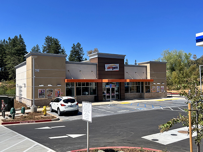 Even chain convenience stores in Colfax somehow look more inviting, nestled among pines rather than concrete jungles.