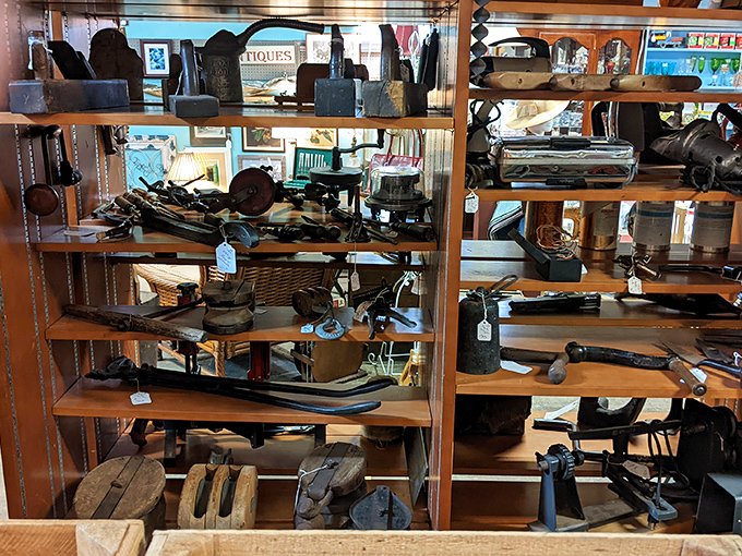 Tools with tales to tell&mdash;each worn handle and patinated surface represents craftsmanship from an era when things were built to last.