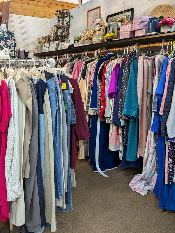 A rainbow of fabrics tells the story of fashion through the decades&mdash;from "what were they thinking?" to "that's coming back in style!"