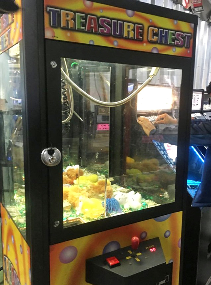 Retro arcade machines offering treasure hunts with actual prizes, not just digital bragging rights.