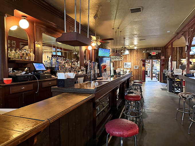 The bar where stories get better with each telling. Wood-worn and welcoming, it's seen more Arizona history than most history books.