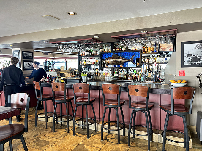 The bar isn't just where drinks are served&mdash;it's where strangers become friends over stories of "the one that got away."