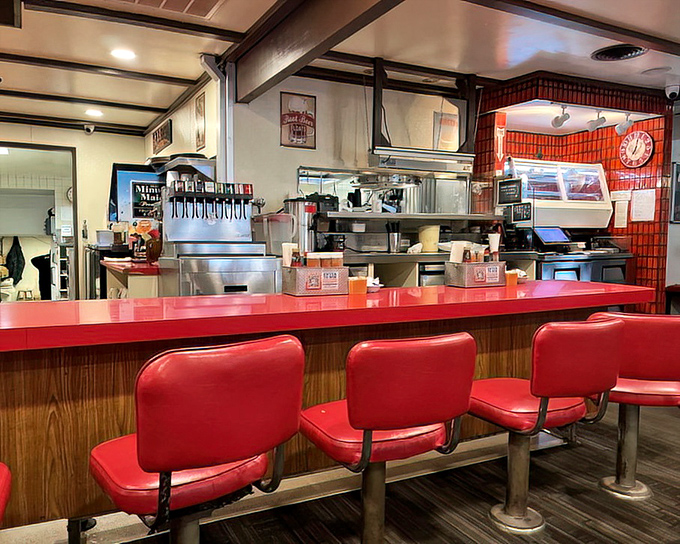 The counter seats &ndash; where solo diners become regulars and the staff eventually knows your coffee preference before you've even sat down.