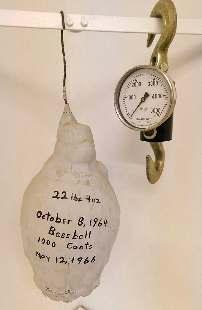 The humble beginnings: a baseball, 22 pounds, and a dream. Like all great American stories, it started small.