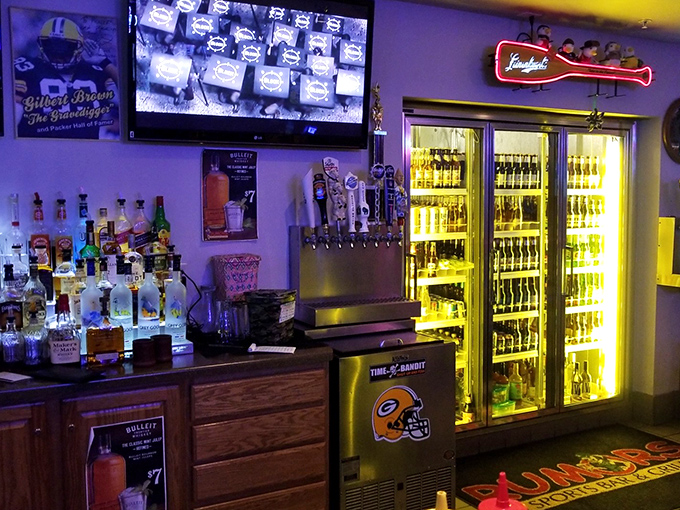 The bar gleams with promise &ndash; bottles standing at attention, ready to pour liquid courage before you attempt karaoke on Thursday nights.