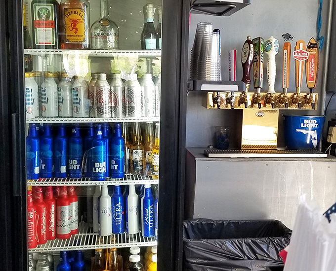 A beverage selection that covers all the bases, from craft beer to whatever helps you best digest that second helping of key lime pie.