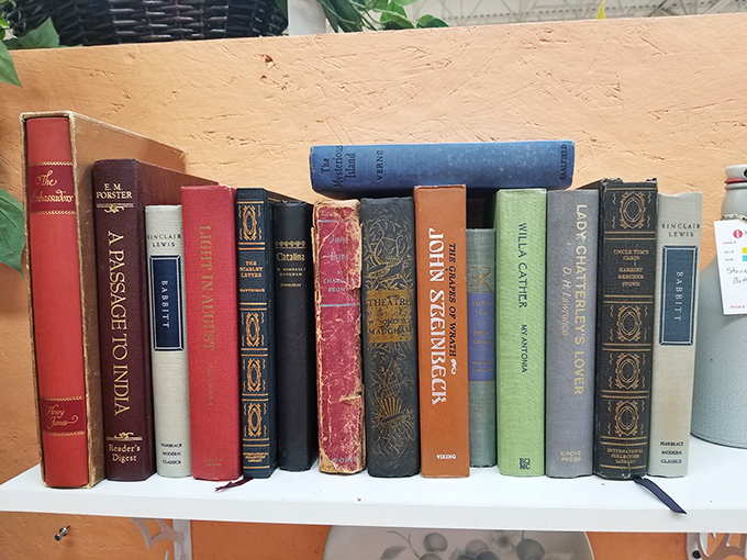 A literary lineup that spans Steinbeck to Sinclair Lewis&mdash;these aren't just books, they're time machines bound in leather and waiting for your nightstand.