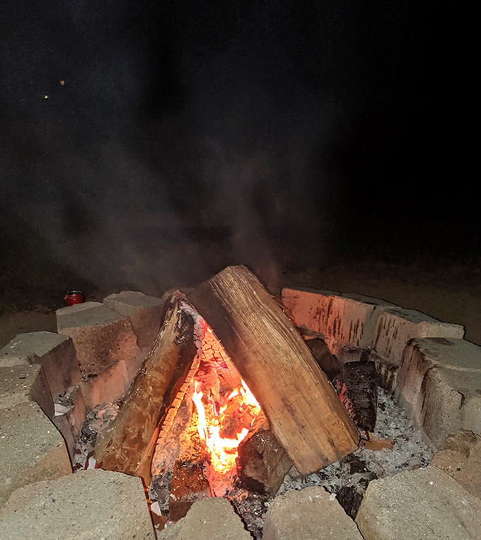 Primal satisfaction in modern times &ndash; few things rival the hypnotic dance of flames in a well-built campfire.