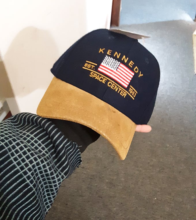 A Kennedy Space Center cap that's traveled from Florida to Delaware&mdash;one small step for fashion, one giant leap for your wardrobe.