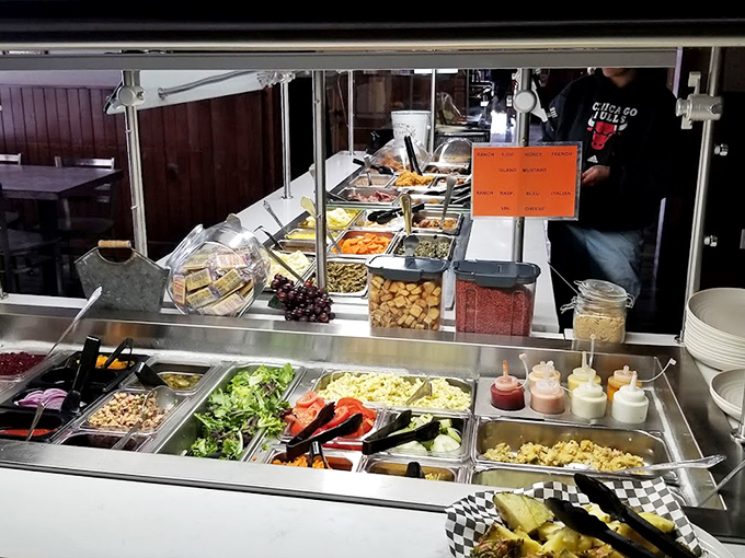 The buffet setup isn't just about quantity—it's a carefully orchestrated collection of dishes that together tell the story of Tennessee's culinary heritage.