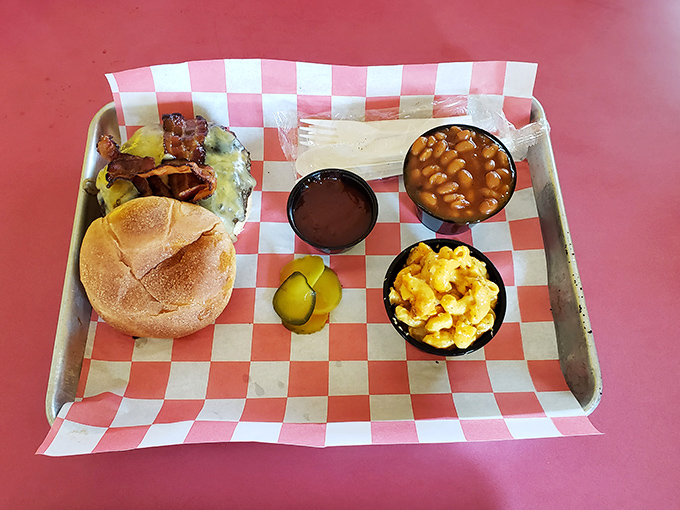 A sandwich that requires both hands and several napkins&mdash;pulled pork piled high with no pretense, just pure barbecue satisfaction.