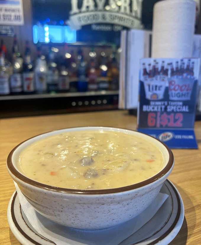 A bowl of liquid comfort that warms you from the inside out. This creamy chowder proves that sometimes the most satisfying meals come in the most unassuming packages.