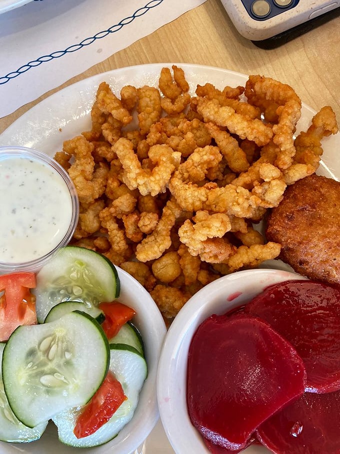These aren't just any clam strips&mdash;they're the golden, crispy morsels that have locals lining up and visitors planning return trips to St. Augustine.