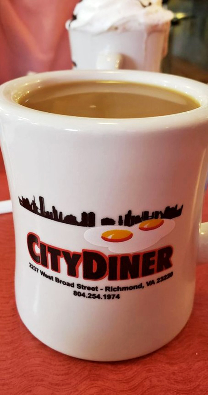 That City Diner coffee mug isn't just holding caffeine&mdash;it's holding the solution to all your morning problems.