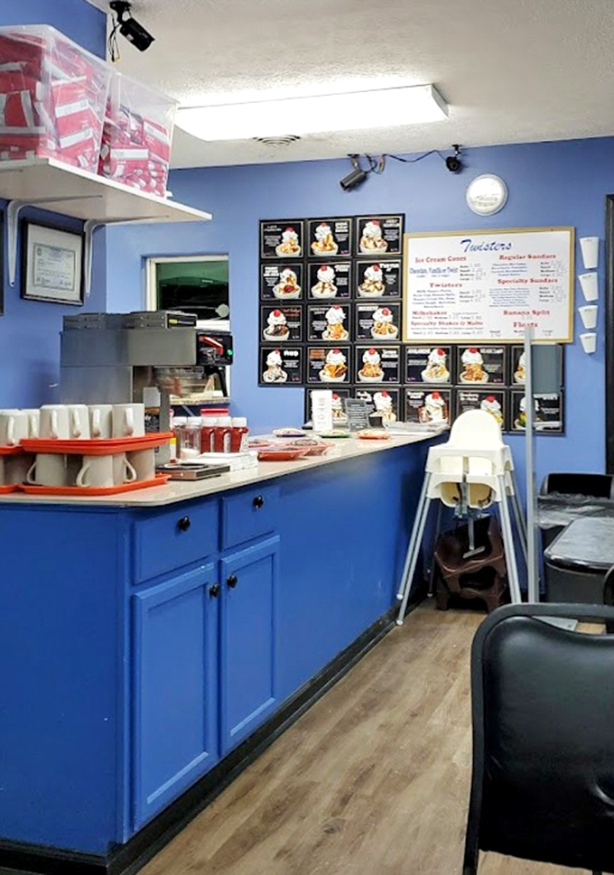 ce cream paradise headquarters&mdash;where photos of frozen masterpieces line the walls like trophies, tempting you to try them all in the name of research.