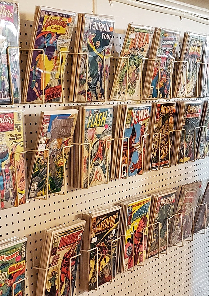 Superhero heaven for grown-up kids. These comic books aren't just collectibles&mdash;they're time machines to Saturday mornings past.