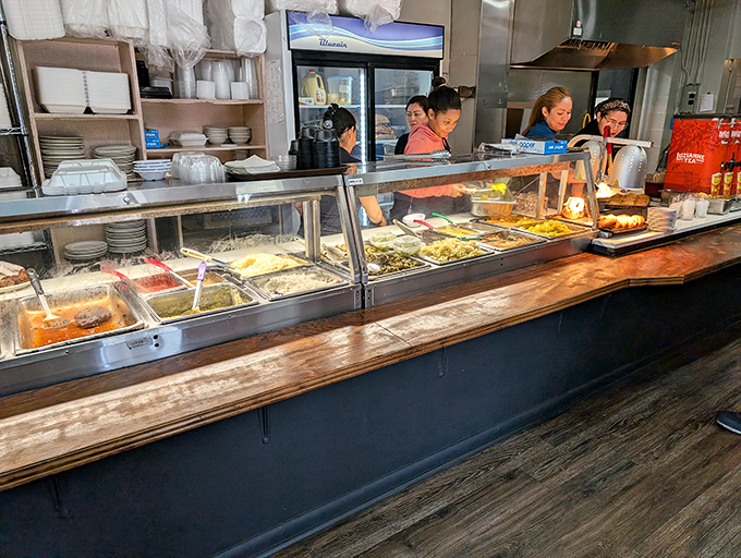 The cafeteria line&mdash;where decisions matter and regulars know exactly which day to come for their favorite dishes. Choose wisely, my friends.