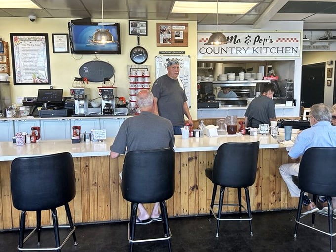 The counter&mdash;that sacred space where solo diners find community and breakfast philosophers ponder life's mysteries over bottomless coffee.