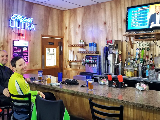 The bar area feels like the living room of that friend who always throws the best parties&mdash;comfortable, welcoming, and promising good times.