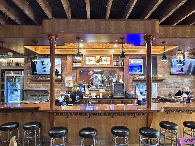 Behind this counter, culinary magic happens daily – where ordinary ingredients become extraordinary meals.