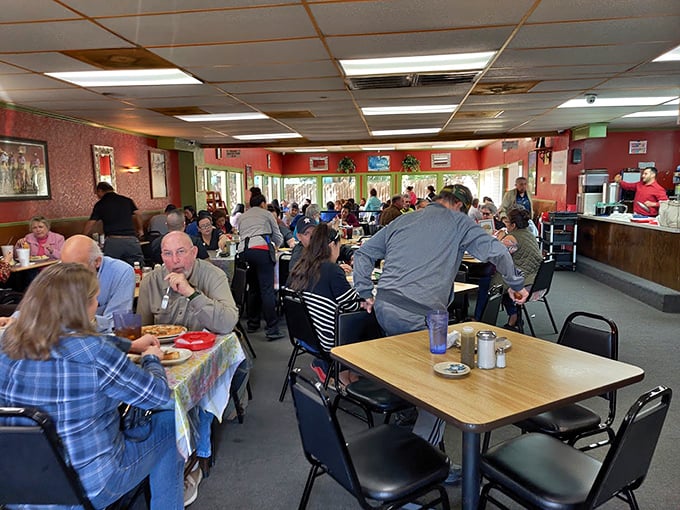 The dining room hums with the satisfied murmur of regulars who've been coming here since before Instagram made food photography a thing.
