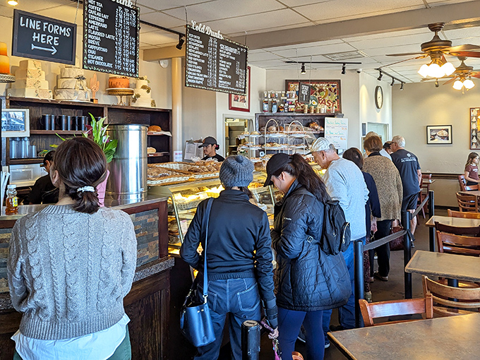 The line forms to the right, and everyone's thinking the same thing: "Please don't let them run out of my favorite before I reach the counter."
