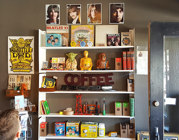 Beatles memorabilia and vintage collectibles &ndash; because great taste at Duarte's extends well beyond what's on your plate.