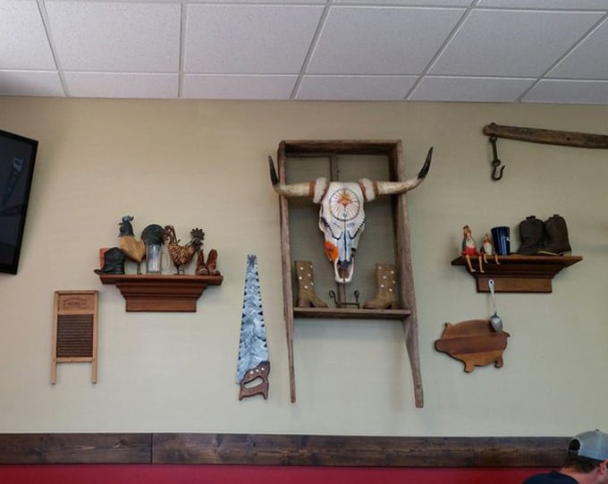 The wall d&eacute;cor tells you everything&mdash;this is a place that takes its barbecue seriously, with a side of Wisconsin personality.