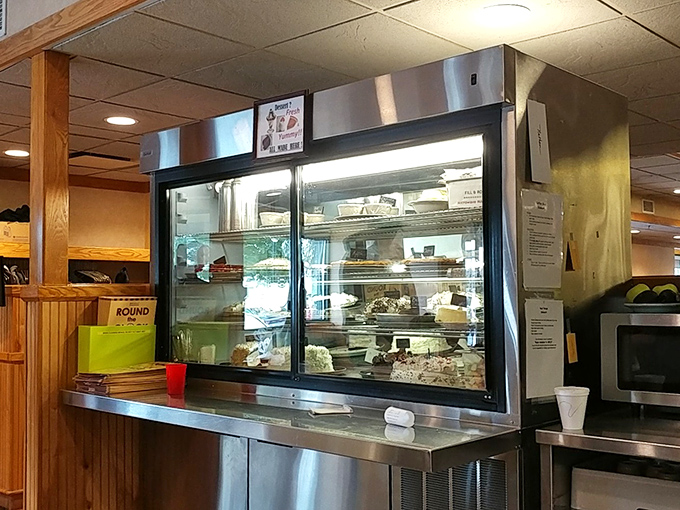 The dessert case&mdash;a glass-fronted temple of temptation where willpower goes to die and "I'll just have coffee" becomes "and a slice of that."