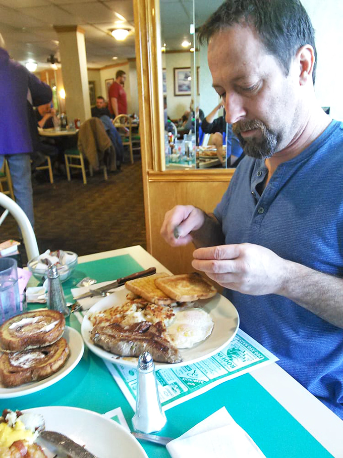 The universal truth of diners: good food tastes even better when watched by fellow patrons who wish they'd ordered what you're having.