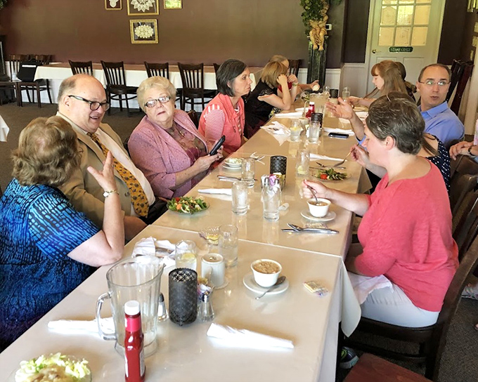 The true test of a great restaurant isn't just the food—it's seeing tables of regulars who've made this their second dining room.