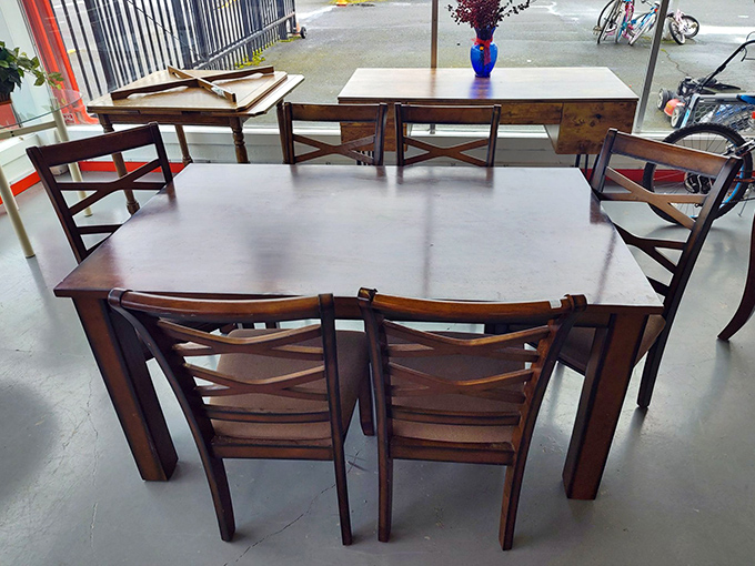 This dining table isn't just furniture&mdash;it's a future family heirloom waiting for Thanksgiving dinners, homework sessions, and late-night heart-to-hearts.