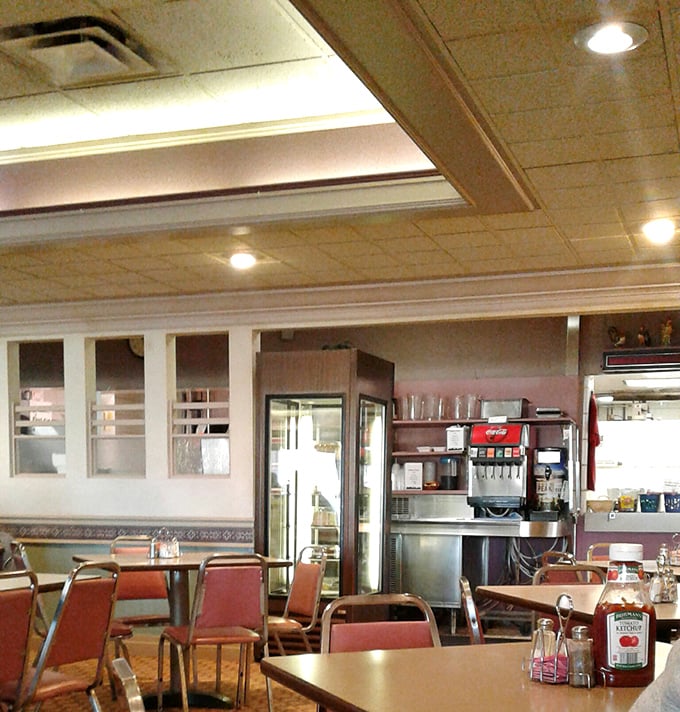 The beverage station &ndash; where sweet tea flows and conversations pause only long enough to decide between regular or diet.