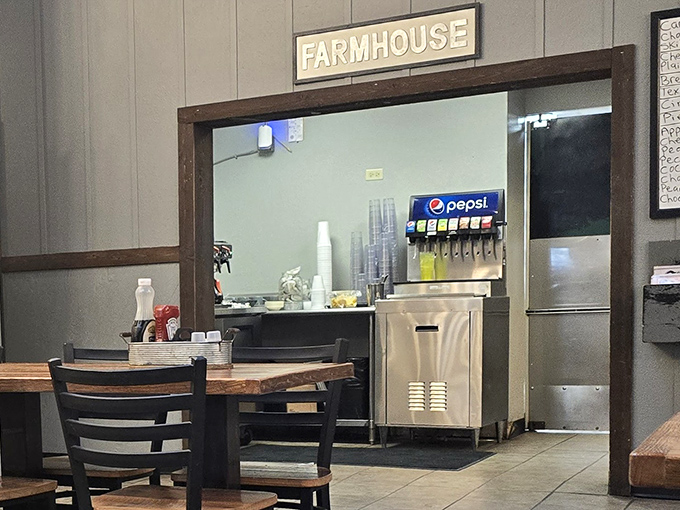 The drink station&mdash;where caffeine dreams come true. A humble but essential pit stop on your journey through breakfast paradise.