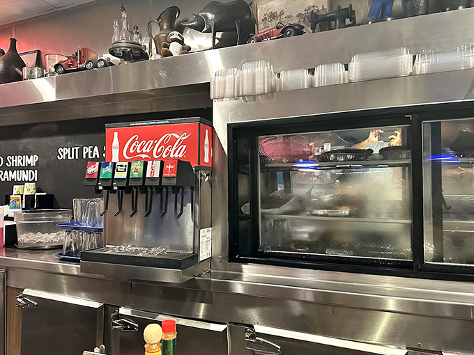 The soda fountain setup hasn't changed since the days when "I Like Ike" wasn't a history lesson&mdash;and that's precisely the point.