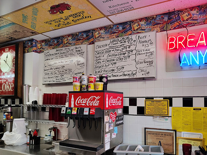 Classic Coca-Cola meets vintage charm &ndash; sometimes the simple pleasures create the most satisfying symphonies of flavor.