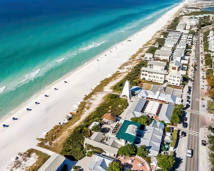 A bird's-eye view of why your cousin from Ohio keeps threatening to move here permanently.