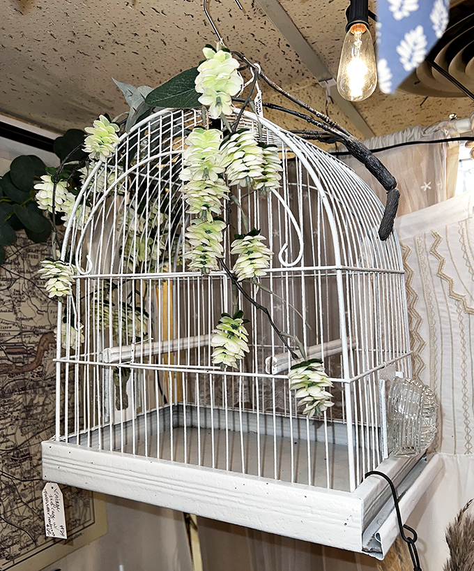 A birdcage so charming it doesn't need actual birds&mdash;just add this to your sunroom and watch your guests' compliments take flight.