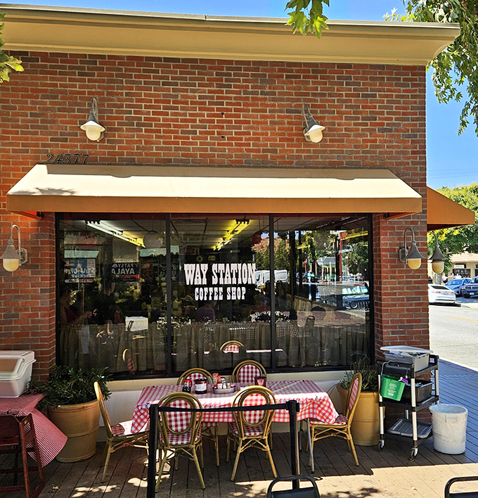 The storefront promises exactly what it delivers &ndash; straightforward coffee shop goodness without a hint of pretension. Those outdoor tables are calling your name.