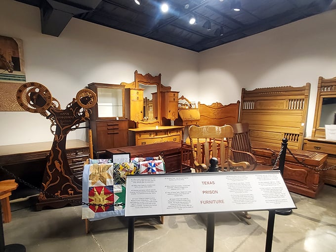 Beautifully crafted furniture that challenges preconceptions about prison labor&mdash;these pieces showcase remarkable craftsmanship and attention to detail.