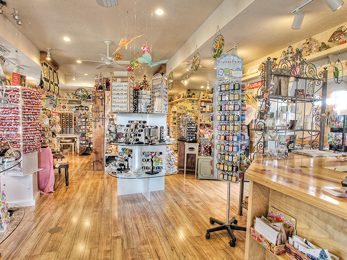The gift shop offers a slice of Amish craftsmanship to take home. Though nothing captures the Yoder's experience quite like the memory of that pie.