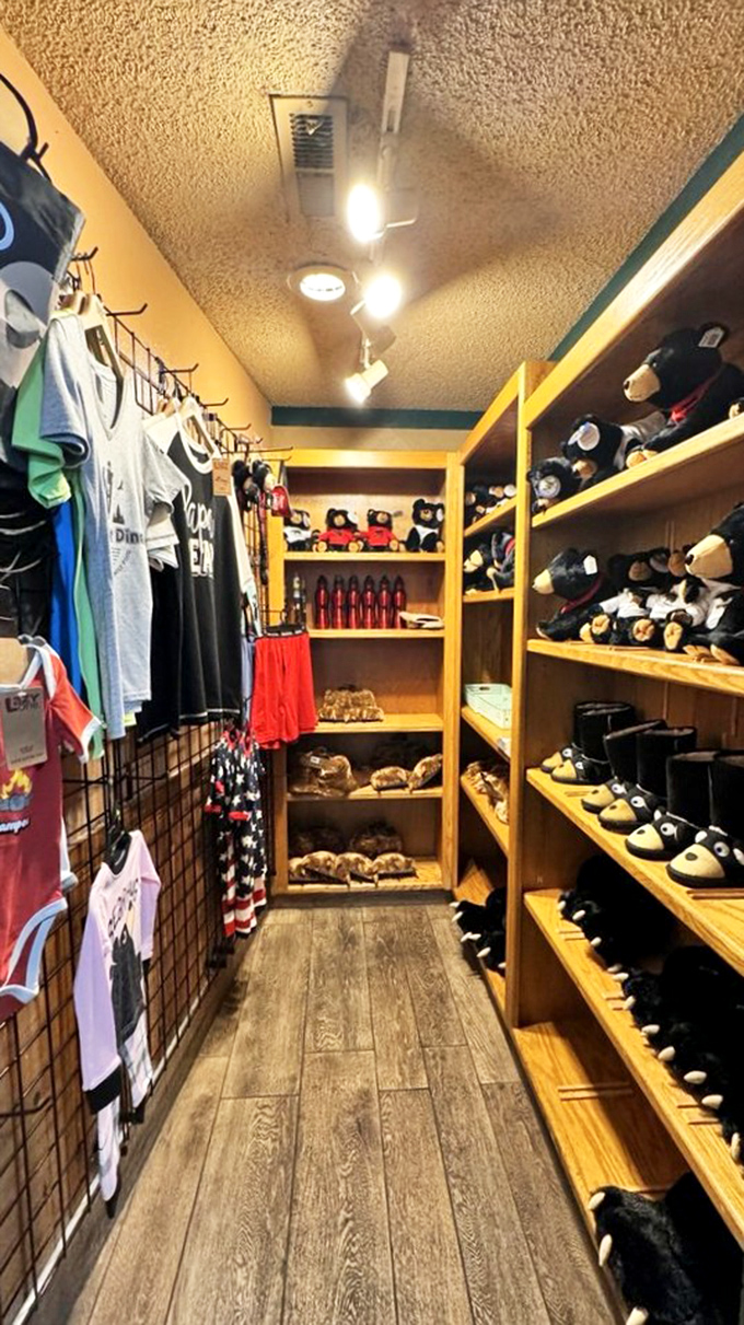 Not just a gift shop, but a bear-themed wonderland where you can take home a fuzzy memory of your food coma experience.