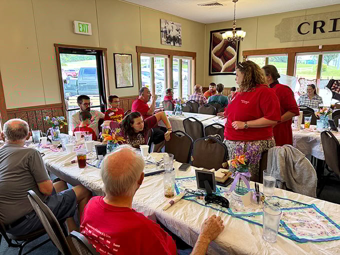 A gathering of diners sharing stories and laughter, proving that the best restaurants don't just fill stomachs&mdash;they create communities one meal at a time.