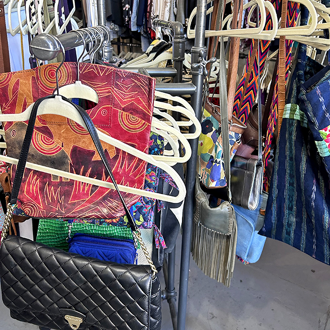 A colorful collection of handbags that proves your accessory game doesn't need to match your tax bracket.