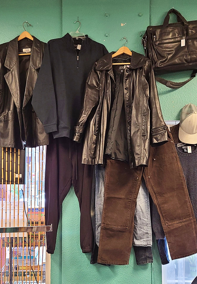 The leather jacket collection alone is worth the trip. Each one tells a story - yours is just waiting to be continued.