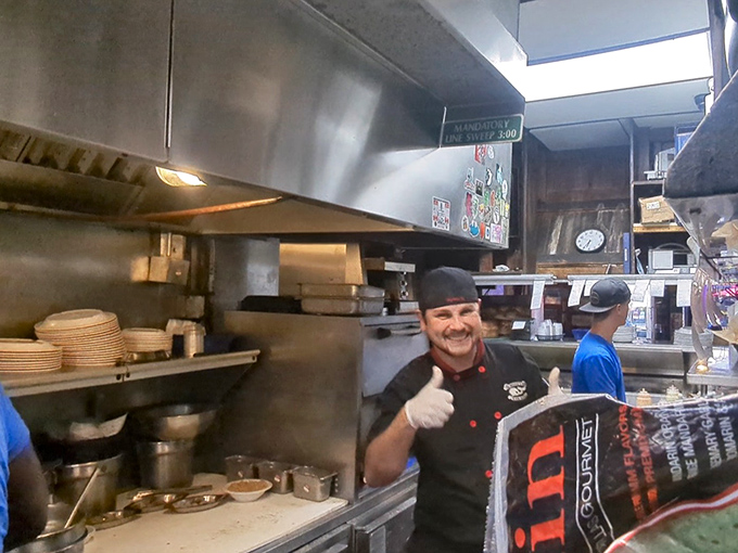 A thumbs-up from the kitchen &ndash; where the magic happens without pretense or fuss, just seafood know-how and Florida heart.