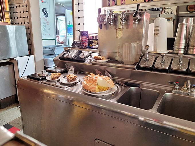 Behind the scenes magic happens here&mdash;where vintage equipment and practiced hands transform simple ingredients into the comfort food of your dreams.